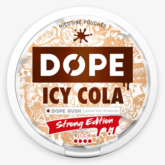 DOPE Icy Cola Strong - SnusMe.com