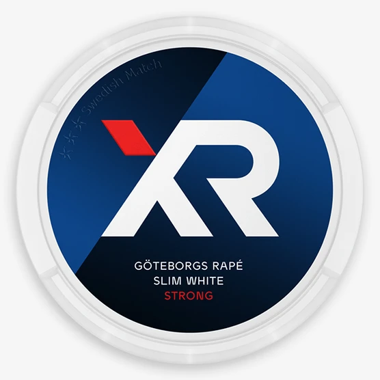XRANGE Göteborgs Rapé Slim White Strong - SnusMe.com