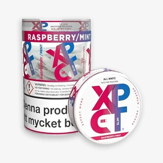 XPCT Raspberry Mint Tube - SnusMe.com